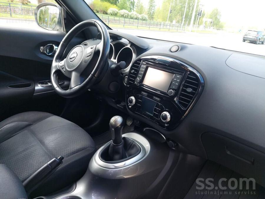 Balts Nissan Juke 2014 Daugavpils, ar dzinēja tilpumu 1.60 L un nobraukumu 102 tūkst. km par 6550 €, foto 13 vietnē AUTOMOTO.COM.LV