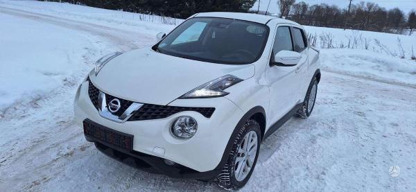 White Nissan Juke 2015 in Taurage, with an engine capacity of 1.50 L and mileage of 209 thousand km for 6200 €, photo 1 on AUTOMOTO.COM.LV