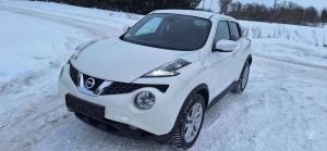 White Nissan Juke 2015 in Taurage, with an engine capacity of 1.50 L and mileage of 209 thousand km for 6200 €, photo  on AUTOMOTO.COM.LV