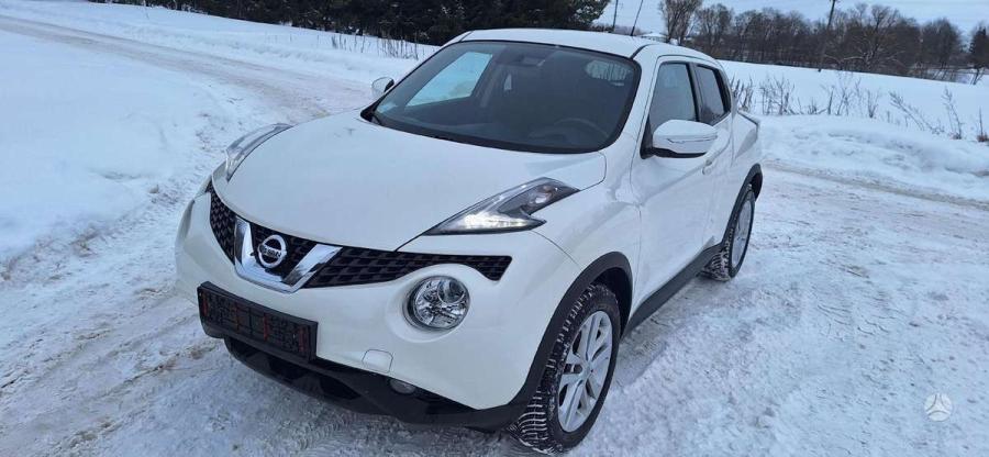 White Nissan Juke 2015 in Taurage, with an engine capacity of 1.50 L and mileage of 209 thousand km for 6200 €, photo 1 on AUTOMOTO.COM.LV