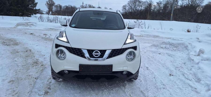 White Nissan Juke 2015 in Taurage, with an engine capacity of 1.50 L and mileage of 209 thousand km for 6200 €, photo 2 on AUTOMOTO.COM.LV