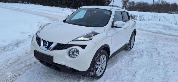 White Nissan Juke 2015 in Taurage, with an engine capacity of 1.50 L and mileage of 209 thousand km for 6200 €, photo 4 on AUTOMOTO.COM.LV