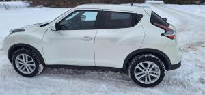 White Nissan Juke 2015 in Taurage, with an engine capacity of 1.50 L and mileage of 209 thousand km for 6200 €, photo 6 on AUTOMOTO.COM.LV