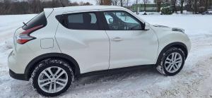 White Nissan Juke 2015 in Taurage, with an engine capacity of 1.50 L and mileage of 209 thousand km for 6200 €, photo 7 on AUTOMOTO.COM.LV