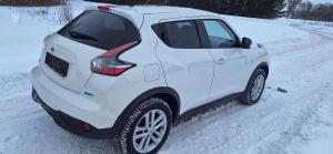 White Nissan Juke 2015 in Taurage, with an engine capacity of 1.50 L and mileage of 209 thousand km for 6200 €, photo 8 on AUTOMOTO.COM.LV