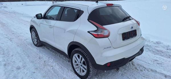 White Nissan Juke 2015 in Taurage, with an engine capacity of 1.50 L and mileage of 209 thousand km for 6200 €, photo 10 on AUTOMOTO.COM.LV