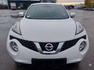 Balts Nissan Juke 2015 Tauragė, ar dzinēja tilpumu 1.46 L un nobraukumu 210 tūkst. km par 5999 €, foto  vietnē AUTOMOTO.COM.LV