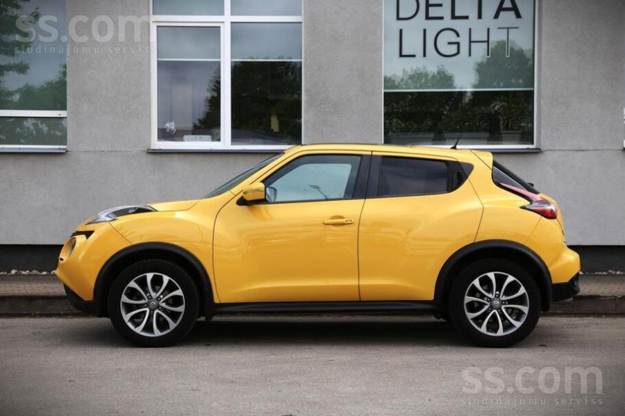 Dzeltens Nissan Juke 2014 Rīga, ar dzinēja tilpumu 1.60 L un nobraukumu 0 tūkst. km par 7200 €, foto 2 vietnē AUTOMOTO.COM.LV