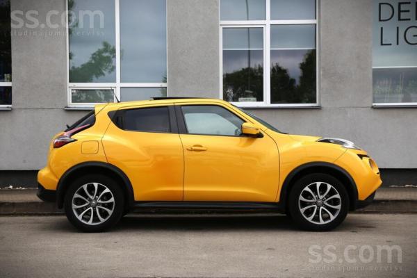 Dzeltens Nissan Juke 2014 Rīga, ar dzinēja tilpumu 1.60 L un nobraukumu 0 tūkst. km par 6995 €, foto 3 vietnē AUTOMOTO.COM.LV