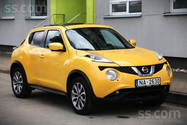 Dzeltens Nissan Juke 2014 Rīga, ar dzinēja tilpumu 1.60 L un nobraukumu 0 tūkst. km par 6995 €, foto 4 vietnē AUTOMOTO.COM.LV