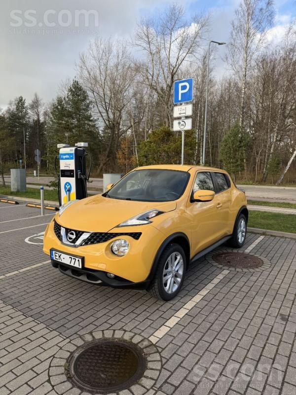 Ниссан Жук 2017 в Лиепая на AUTOMOTO.COM.LV Желтый Ниссан Жук 2017 в Лиепая, объемом двигателя 1.60 л и пробегом 105 тыс. км за 8200 €, фото 1 на AUTOMOTO.COM.LV