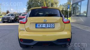Dzeltens Nissan Juke 2017 Rīga, ar dzinēja tilpumu 1.60 L un nobraukumu 115 tūkst. km par 6900 €, foto 5 vietnē AUTOMOTO.COM.LV
