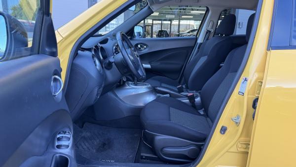 Nissan Juke 2017 Rīga vietnē Dzeltens Nissan Juke 2017 Rīga, ar dzinēja tilpumu 1.60 L un nobraukumu 115 tūkst. km par 6900 €, foto 11 vietnē AUTOMOTO.COM.LV