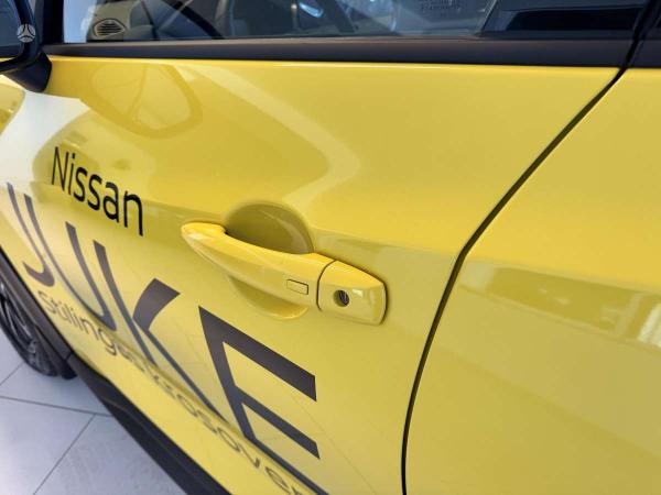 Yellow Nissan Juke 2025 in Siauliai, with an engine capacity of 1.60 L and mileage of 5 thousand km for 26500 €, photo 5 on AUTOMOTO.COM.LV