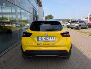 Dzeltens Nissan Juke 2025 Viļņa, ar dzinēja tilpumu 1.60 L un nobraukumu 5 tūkst. km par 25500 €, foto 5 vietnē AUTOMOTO.COM.LV