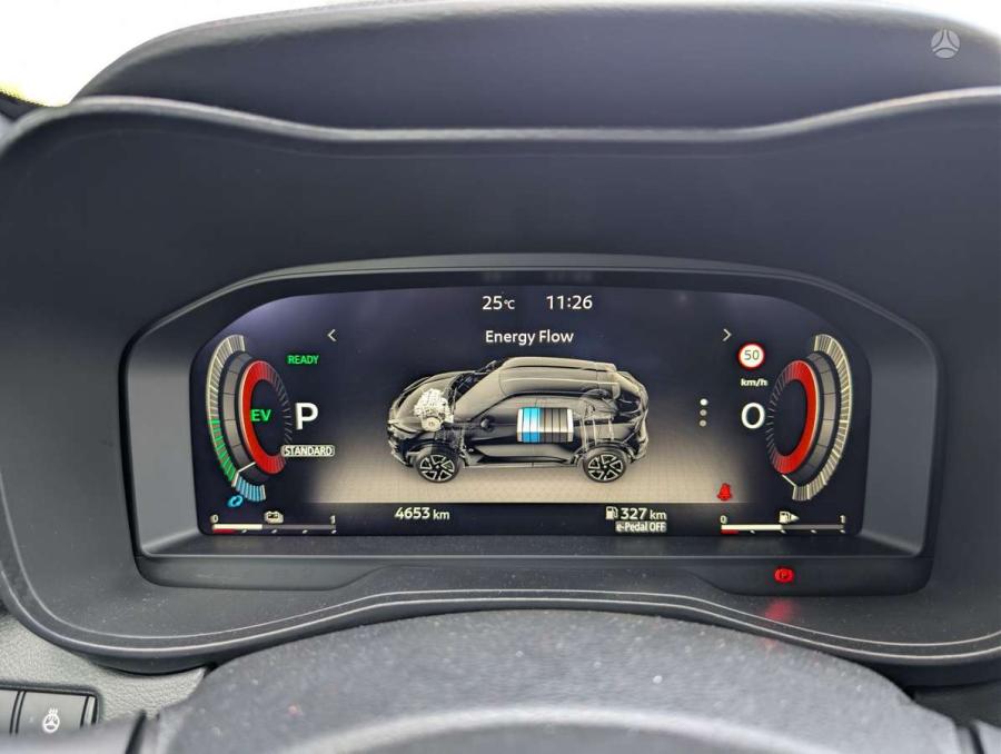 Dzeltens Nissan Juke 2025 Viļņa, ar dzinēja tilpumu 1.60 L un nobraukumu 5 tūkst. km par 25500 €, foto 20 vietnē AUTOMOTO.COM.LV