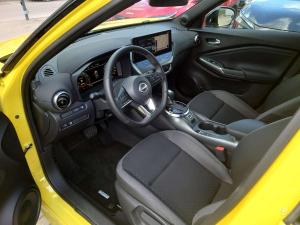 Yellow Nissan Juke 2026 in Kaunas, with an engine capacity of 1.00 L and mileage of 0 thousand km for 23990 €, photo 8 on AUTOMOTO.COM.LV
