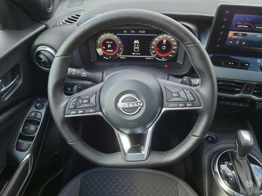 Yellow Nissan Juke 2026 in Kaunas, with an engine capacity of 1.00 L and mileage of 0 thousand km for 23990 €, photo 11 on AUTOMOTO.COM.LV