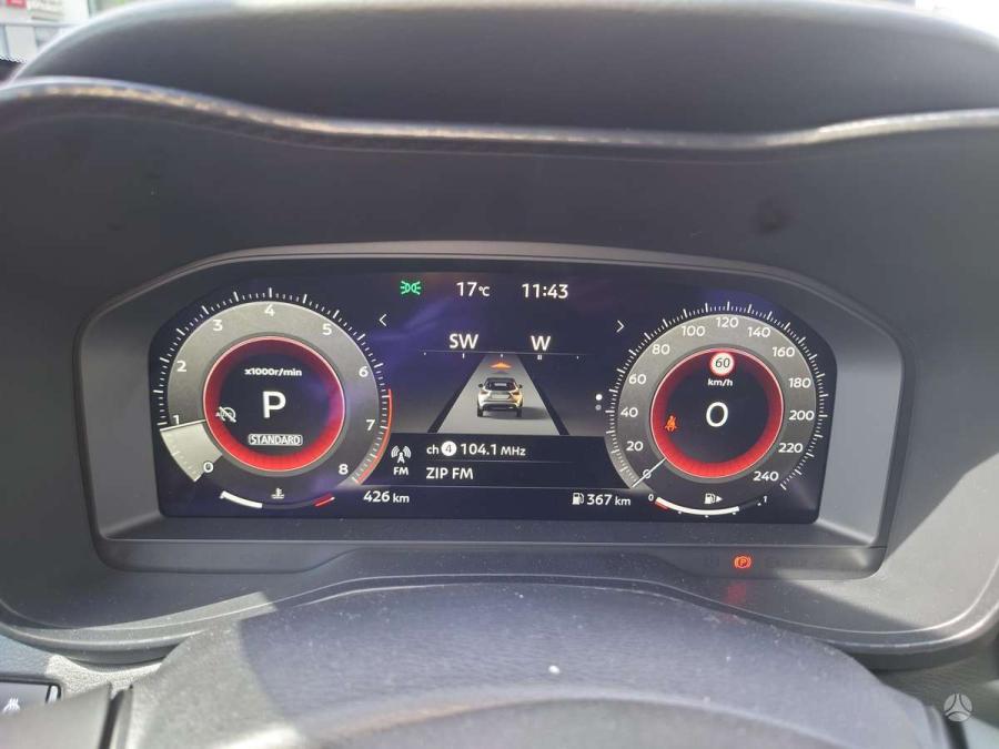 Yellow Nissan Juke 2026 in Kaunas, with an engine capacity of 1.00 L and mileage of 0 thousand km for 23990 €, photo 14 on AUTOMOTO.COM.LV