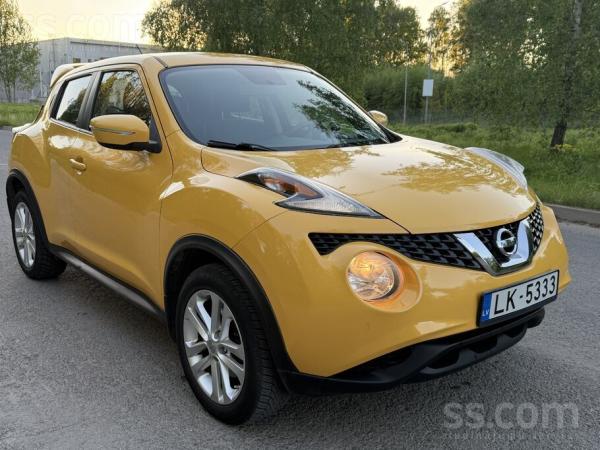 Dzeltens Nissan Juke 2015 Rīga, ar dzinēja tilpumu 1.60 L un nobraukumu 75 tūkst. km par 7000 €, foto 4 vietnē AUTOMOTO.COM.LV