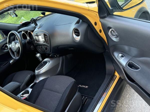 Dzeltens Nissan Juke 2015 Rīga, ar dzinēja tilpumu 1.60 L un nobraukumu 75 tūkst. km par 7000 €, foto 5 vietnē AUTOMOTO.COM.LV