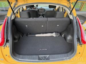 Yellow Nissan Juke 2015 in Riga, with an engine capacity of 1.60 L and mileage of 75 thousand km for 7000 €, photo 9 on AUTOMOTO.COM.LV