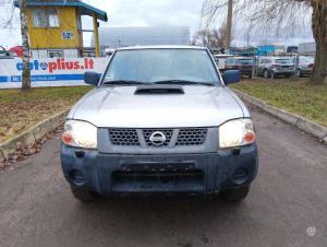 Pelēks Nissan king-cab 2009 Marijampole, ar dzinēja tilpumu 2.49 L un nobraukumu 156 tūkst. km par 3950 €, foto  vietnē AUTOMOTO.COM.LV