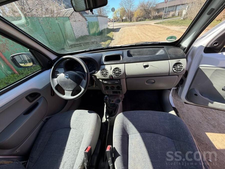 Balts Nissan Kubistar 2007 Liepāja, ar dzinēja tilpumu 1.50 L un nobraukumu 240 tūkst. km par 2900 €, foto 9 vietnē AUTOMOTO.COM.LV