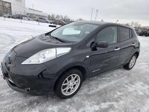 Black Nissan Leaf 2013 in Marijampole, with an engine capacity of 0.00 L and mileage of 123 thousand km for 3250 €, photo 4 on AUTOMOTO.COM.LV