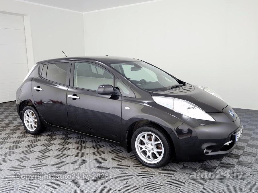 Black Nissan Leaf 2014 in Tallinn, with an engine capacity of 0.00 L and mileage of 188 thousand km for 2499 €, photo 1 on AUTOMOTO.COM.LV