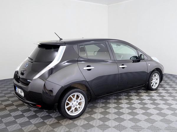 Black Nissan Leaf 2014 in Tallinn, with an engine capacity of 0.00 L and mileage of 188 thousand km for 2299 €, photo 3 on AUTOMOTO.COM.LV