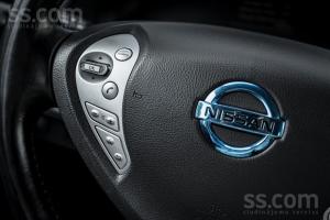 Black Nissan Leaf 2017 in Riga, with an engine capacity of 0.00 L and mileage of 161 thousand km for 4990 €, photo 20 on AUTOMOTO.COM.LV