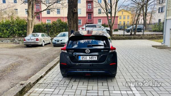 Black Nissan Leaf 2018 in Tallinn, with an engine capacity of 0.00 L and mileage of 192 thousand km for 9999 €, photo 2 on AUTOMOTO.COM.LV