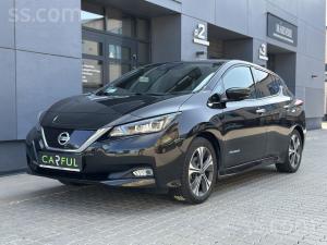 Melns Nissan Leaf 2018 Rīga, ar dzinēja tilpumu 0.00 L un nobraukumu 90 tūkst. km par 10900 €, foto  vietnē AUTOMOTO.COM.LV