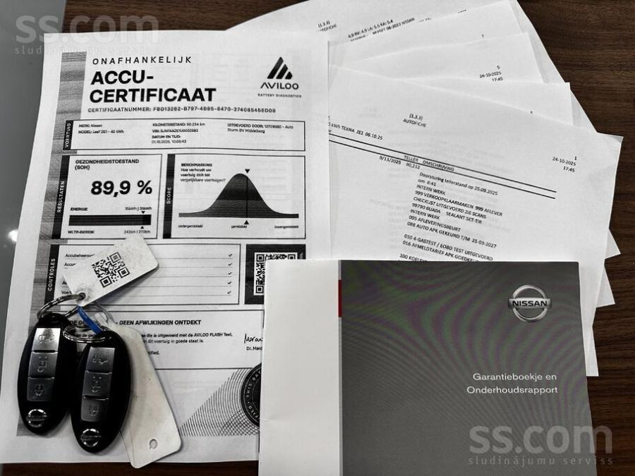 Черный Ниссан Лиф 2018 в Рига, объемом двигателя 0.00 л и пробегом 90 тыс. км за 10900 €, фото 19 на AUTOMOTO.COM.LV