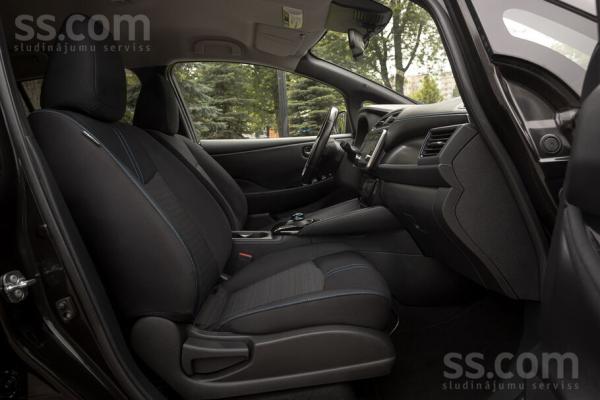 Black Nissan Leaf 2018 in Jelgava, with an engine capacity of 0.00 L and mileage of 0 thousand km for 9650 €, photo 7 on AUTOMOTO.COM.LV
