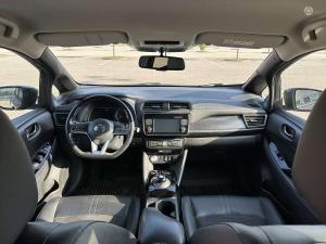 Black Nissan Leaf 2018 in Panevezys, with an engine capacity of 0.00 L and mileage of 169 thousand km for 8350 €, photo 8 on AUTOMOTO.COM.LV