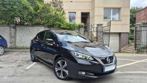 Black Nissan Leaf 2018 in Klaipeda, with an engine capacity of 0.00 L and mileage of 170 thousand km for 9999 €, photo  on AUTOMOTO.COM.LV