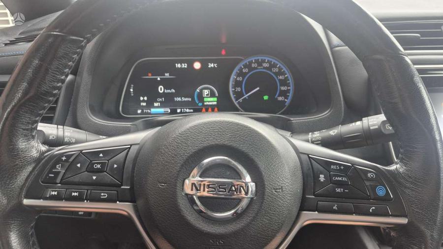 Melns Nissan Leaf 2018 Klaipėda, ar dzinēja tilpumu 0.00 L un nobraukumu 170 tūkst. km par 9999 €, foto 18 vietnē AUTOMOTO.COM.LV