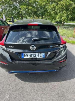 Black Nissan Leaf 2018 in Klaipeda, with an engine capacity of 0.00 L and mileage of 161 thousand km for 9200 €, photo 8 on AUTOMOTO.COM.LV