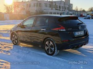 Black Nissan Leaf 2019 in Tartu, with an engine capacity of 0.00 L and mileage of 50 thousand km for 14500 €, photo 6 on AUTOMOTO.COM.LV