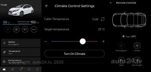Melns Nissan Leaf 2019 Tartu, ar dzinēja tilpumu 0.00 L un nobraukumu 50 tūkst. km par 14500 €, foto 23 vietnē AUTOMOTO.COM.LV
