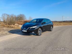 Melns Nissan Leaf 2019 Tallina, ar dzinēja tilpumu 0.00 L un nobraukumu 112 tūkst. km par 16490 €, foto  vietnē AUTOMOTO.COM.LV