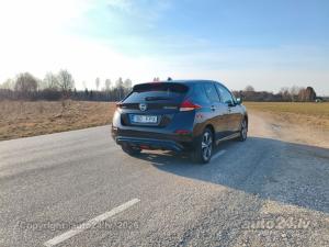 Black Nissan Leaf 2019 in Tallinn, with an engine capacity of 0.00 L and mileage of 112 thousand km for 16490 €, photo 5 on AUTOMOTO.COM.LV