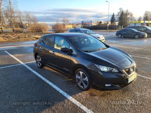 Black Nissan Leaf 2019 in Tallinn, with an engine capacity of 0.00 L and mileage of 105 thousand km for 12000 €, photo  on AUTOMOTO.COM.LV