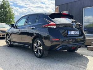 Black Nissan Leaf 2019 in Riga, with an engine capacity of 0.00 L and mileage of 67 thousand km for 11900 €, photo 22 on AUTOMOTO.COM.LV