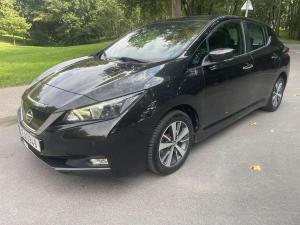 Black Nissan Leaf 2019 in Kaunas, with an engine capacity of 0.00 L and mileage of 68 thousand km for 10500 €, photo 6 on AUTOMOTO.COM.LV
