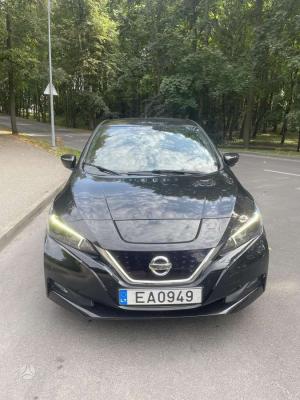 Black Nissan Leaf 2019 in Kaunas, with an engine capacity of 0.00 L and mileage of 68 thousand km for 10500 €, photo 7 on AUTOMOTO.COM.LV