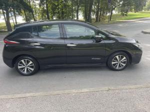 Black Nissan Leaf 2019 in Kaunas, with an engine capacity of 0.00 L and mileage of 68 thousand km for 10500 €, photo 12 on AUTOMOTO.COM.LV