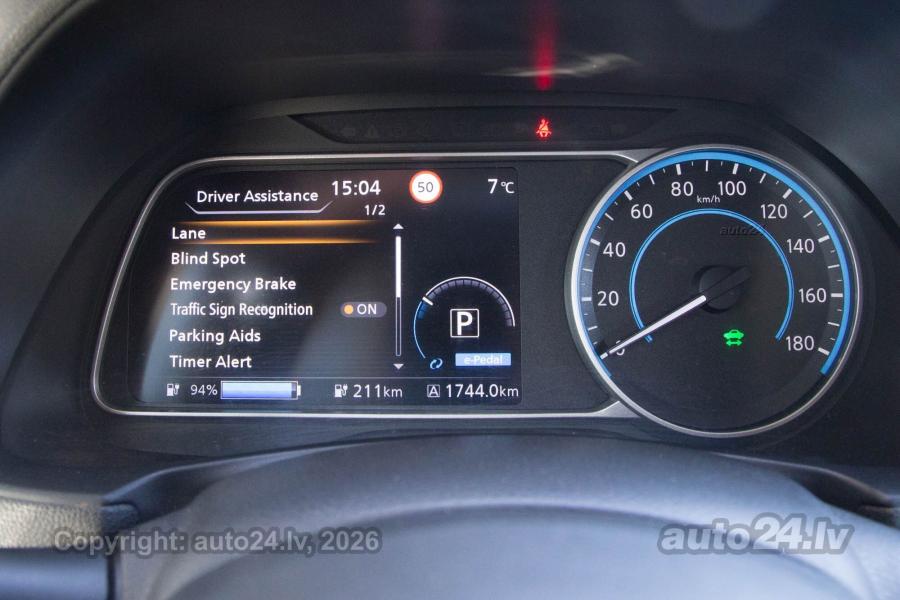 Melns Nissan Leaf 2020 Tallina, ar dzinēja tilpumu 0.00 L un nobraukumu 256 tūkst. km par 7990 €, foto 11 vietnē AUTOMOTO.COM.LV